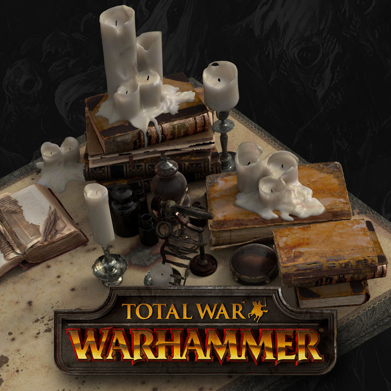 ArtStation - https://youtu.be/qjzLuddjIUITotal War Warhammer Library table