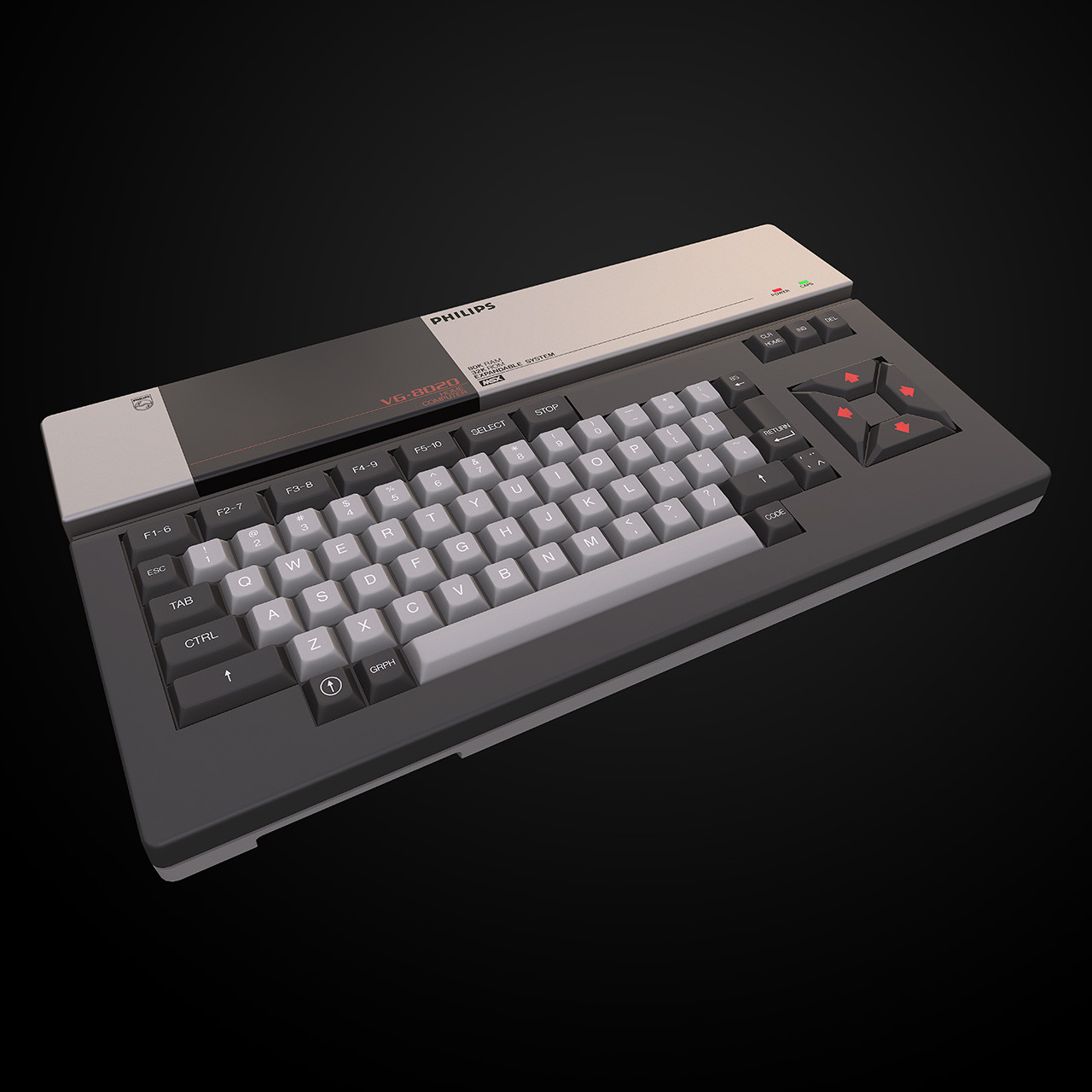 ArtStation - Philips MSX VG-8020 1984