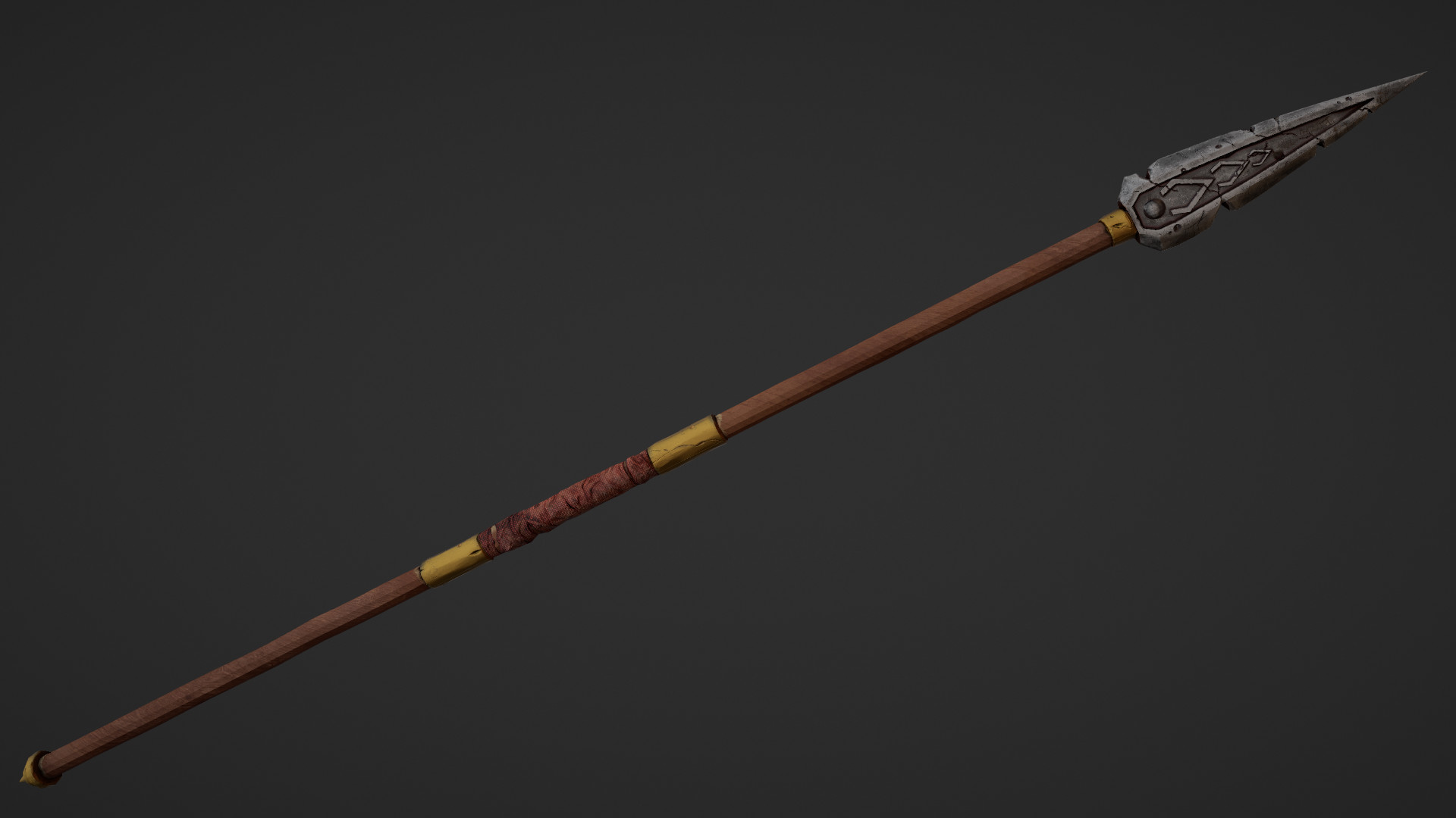 ArtStation - Stylized spear