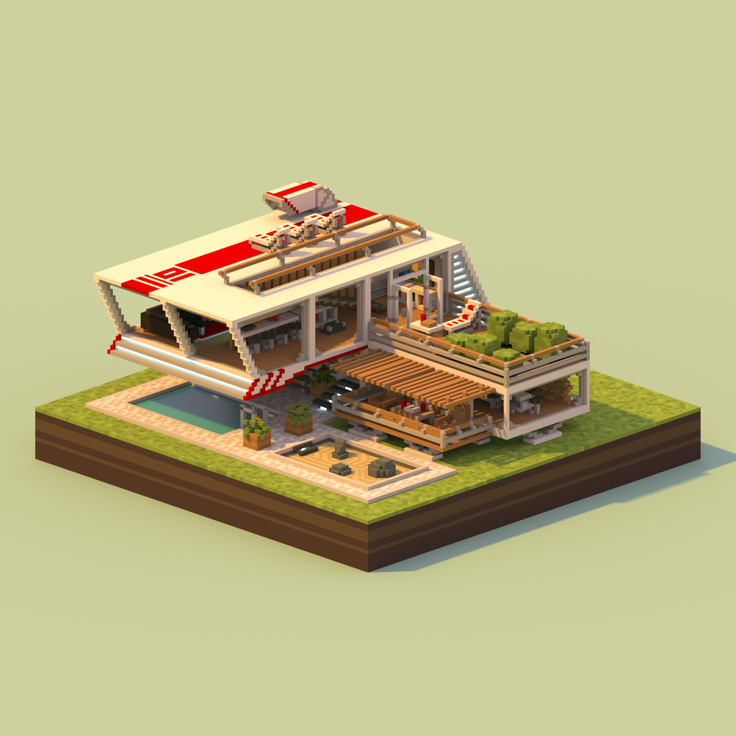 ArtStation - Modern House #1