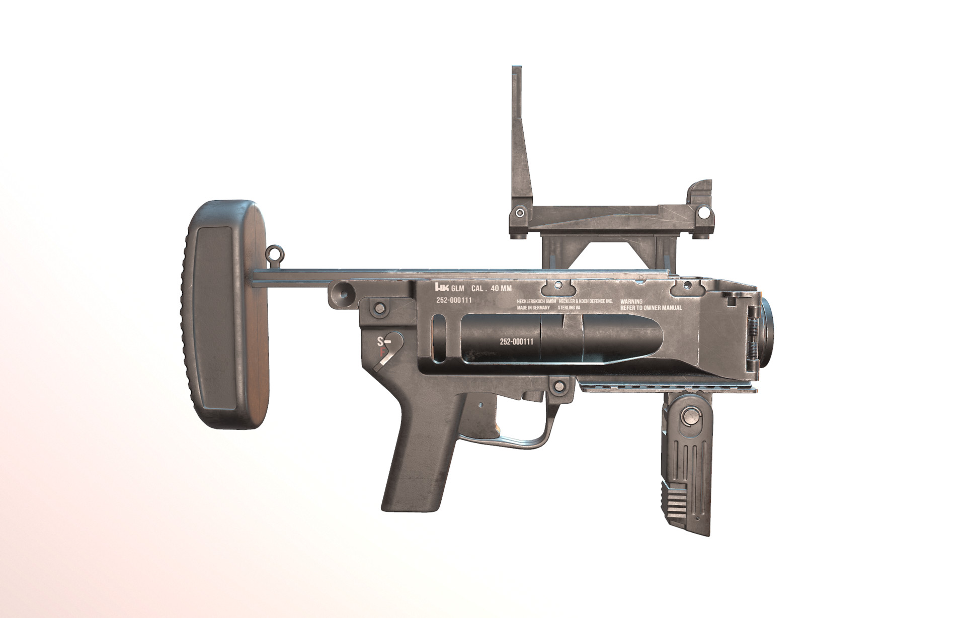 ArtStation - M320 Grenade launcher