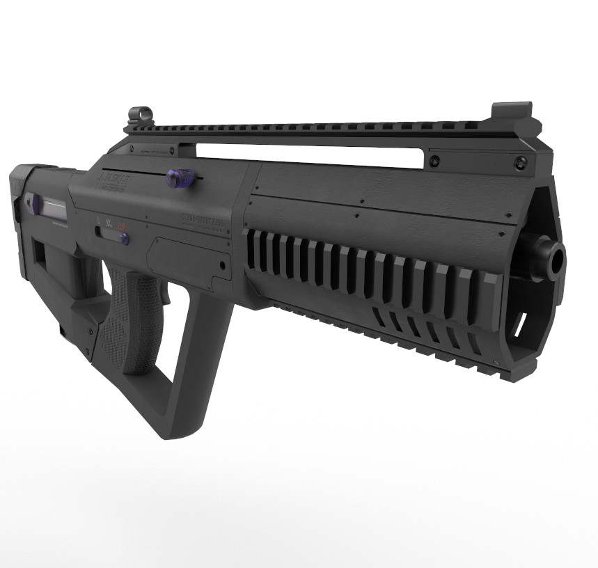 ArtStation - CZ908 Sub Machine Gun - EIGHT