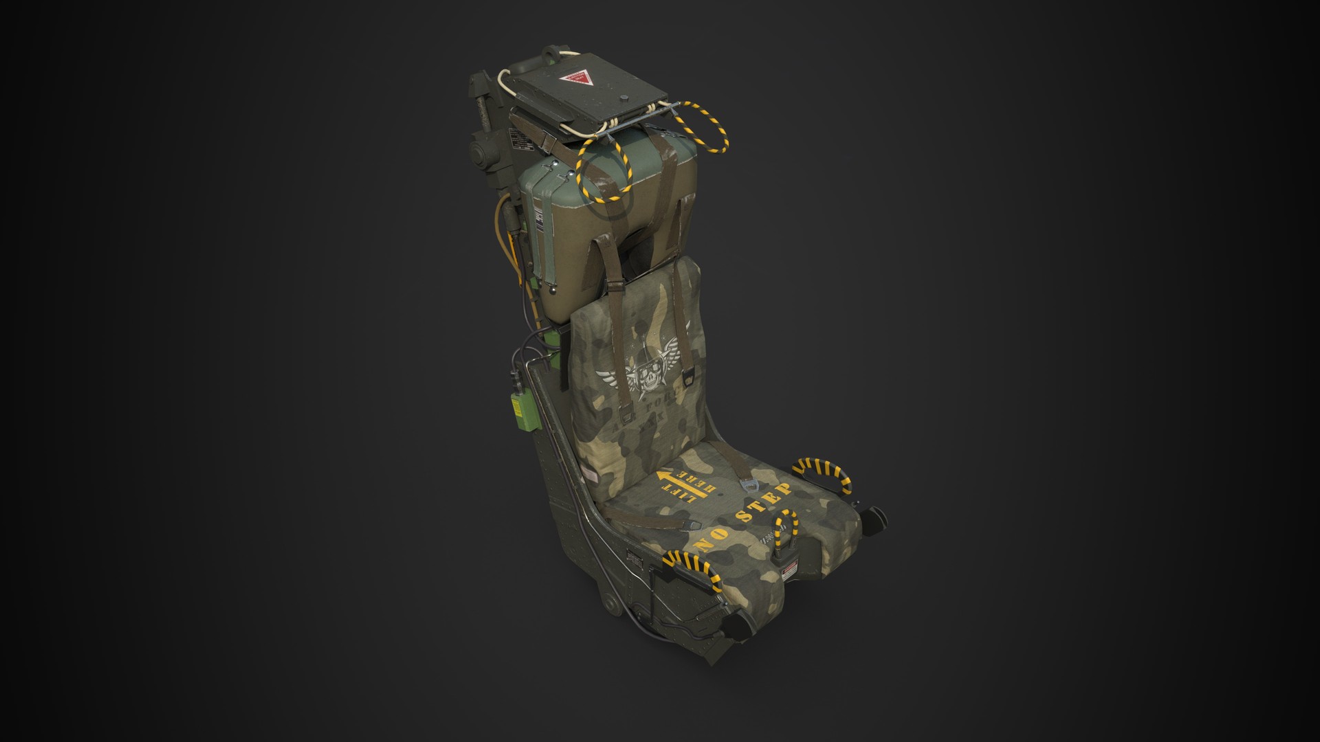 ArtStation - Ejection seat