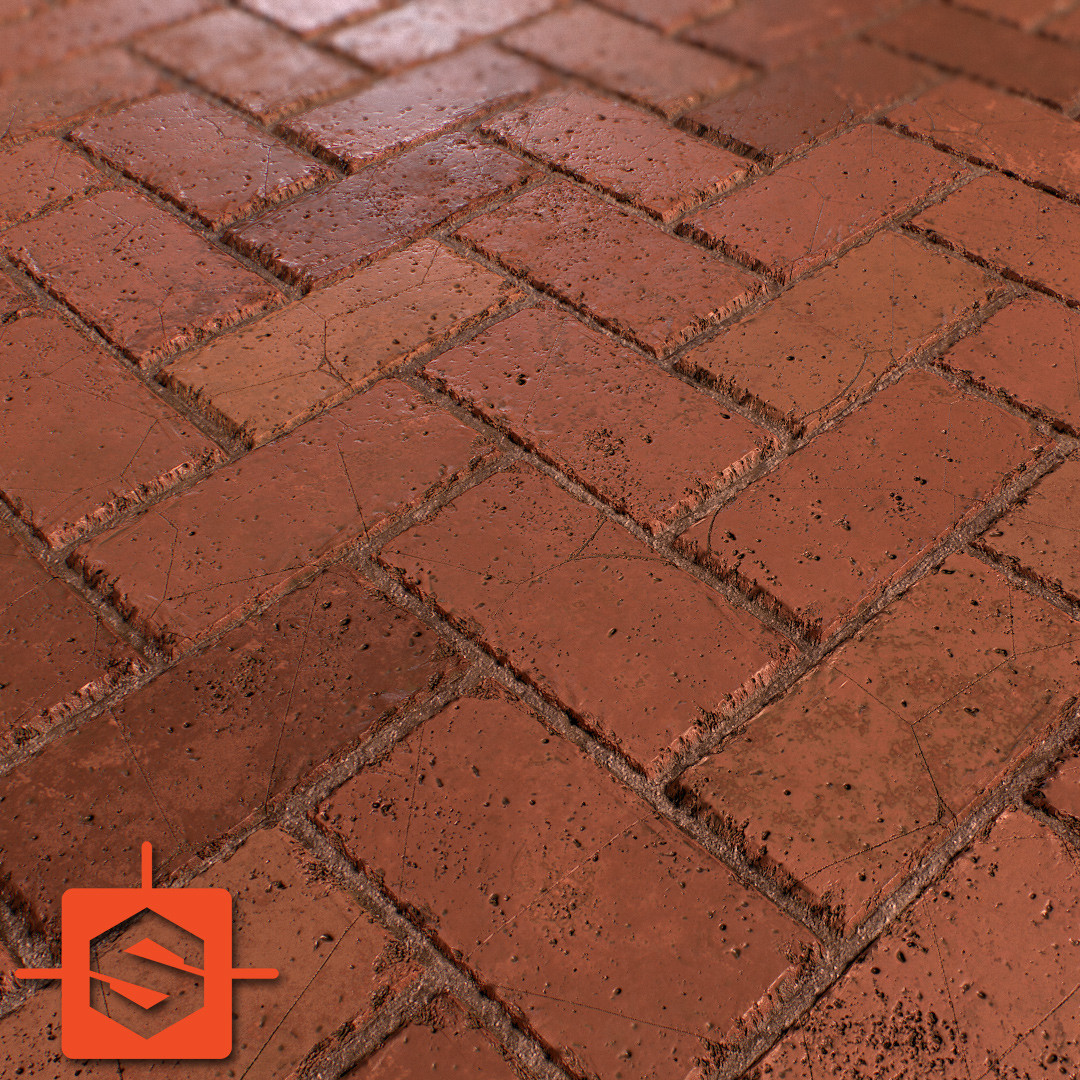 ArtStation - TerraCotta bricks material
