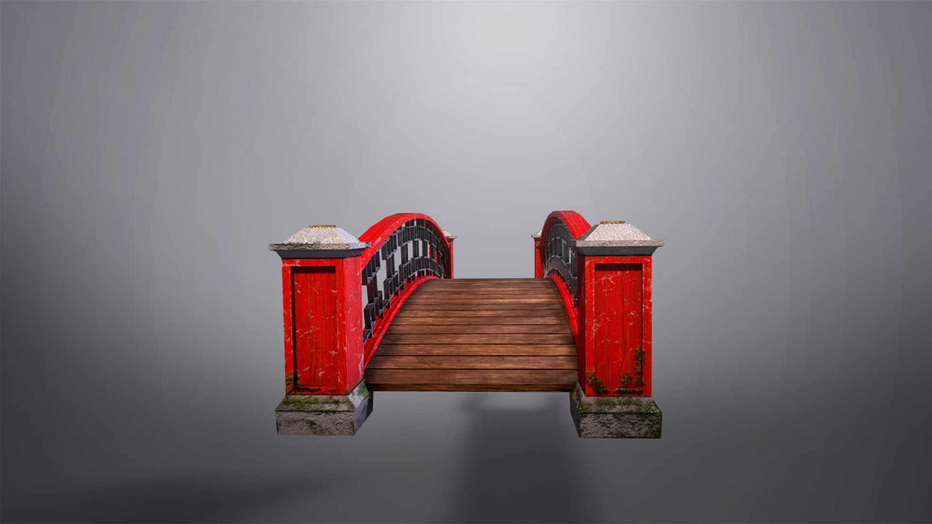 ArtStation - Chinese Bridge Model