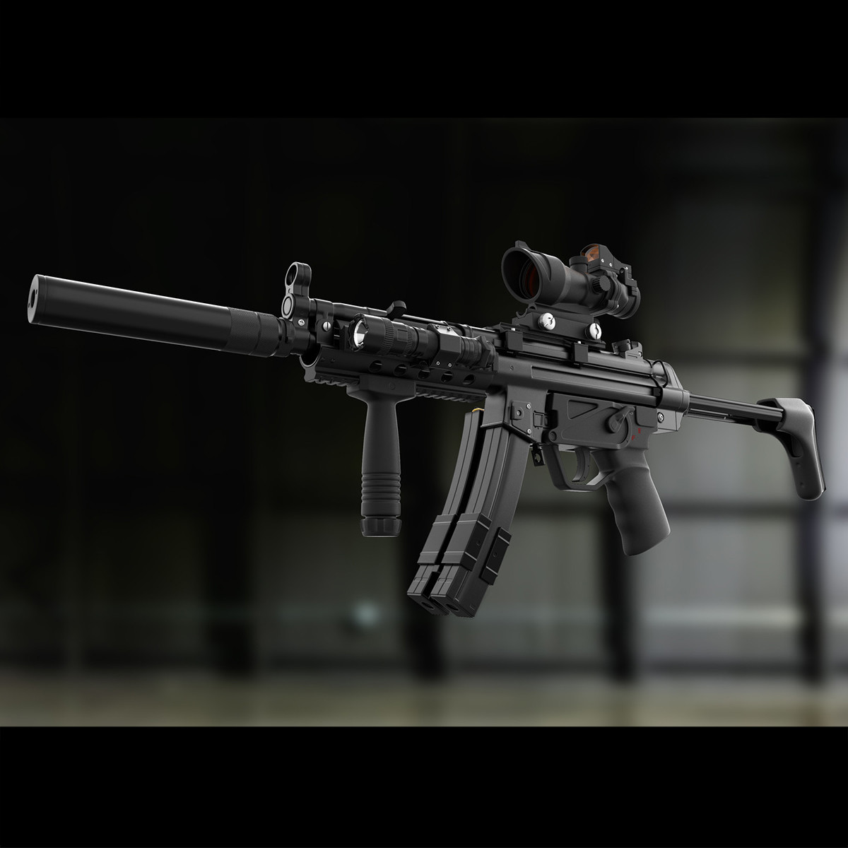 ArtStation - Navy MP5