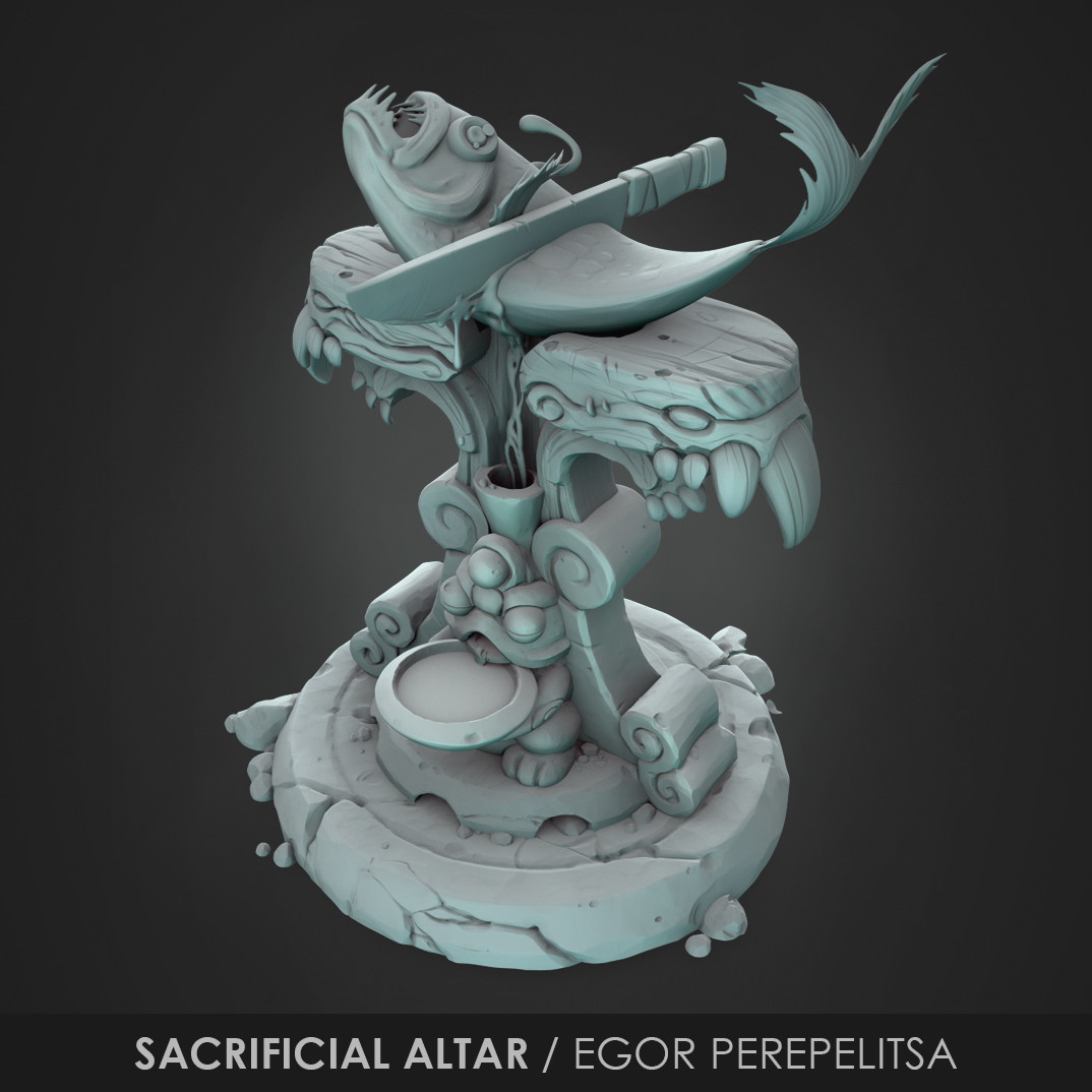 ArtStation - Sacrificial altar