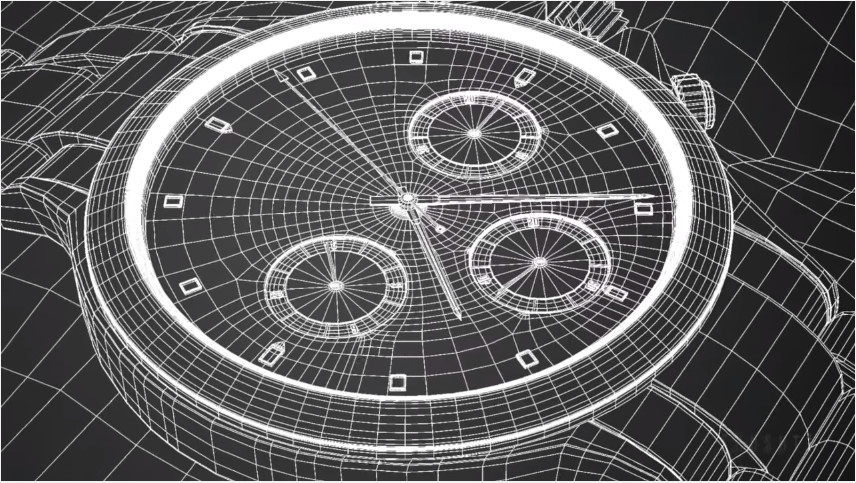 ArtStation - 3D Product Design and Visualisation for a Premium Chrono Watch