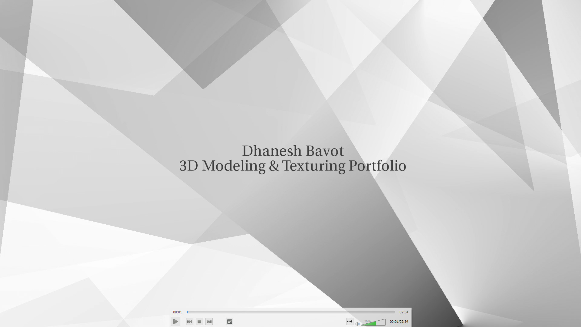 ArtStation - 3D Modeling & Texturing Portfolio 2016