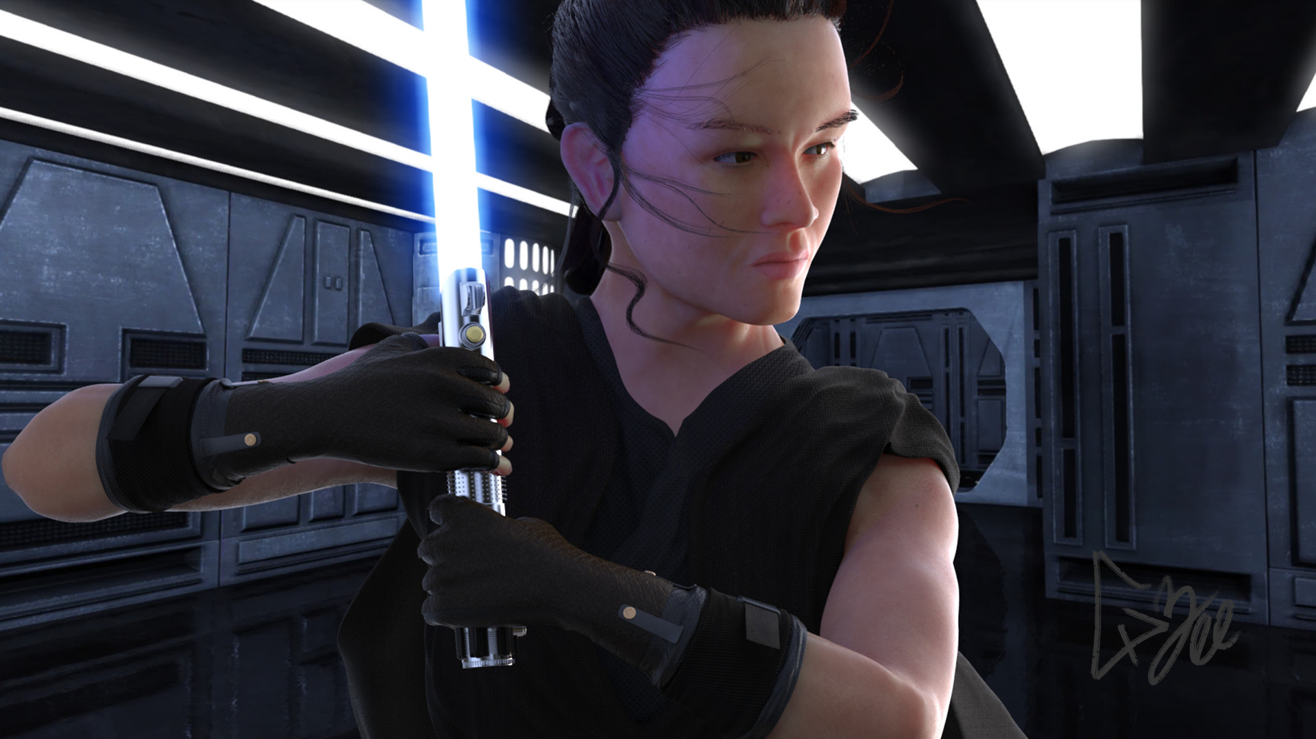 ArtStation - Rey (Concept)