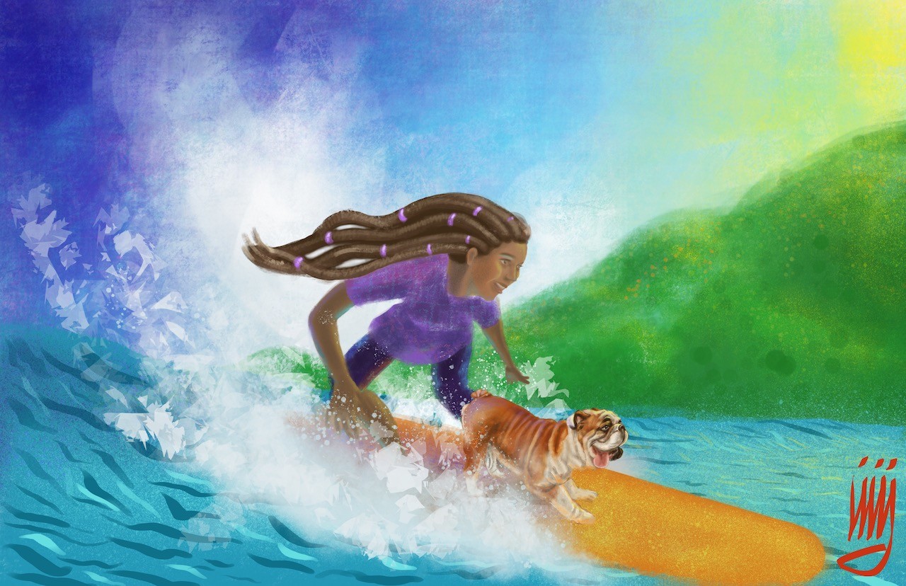 ArtStation - Surfer Girls