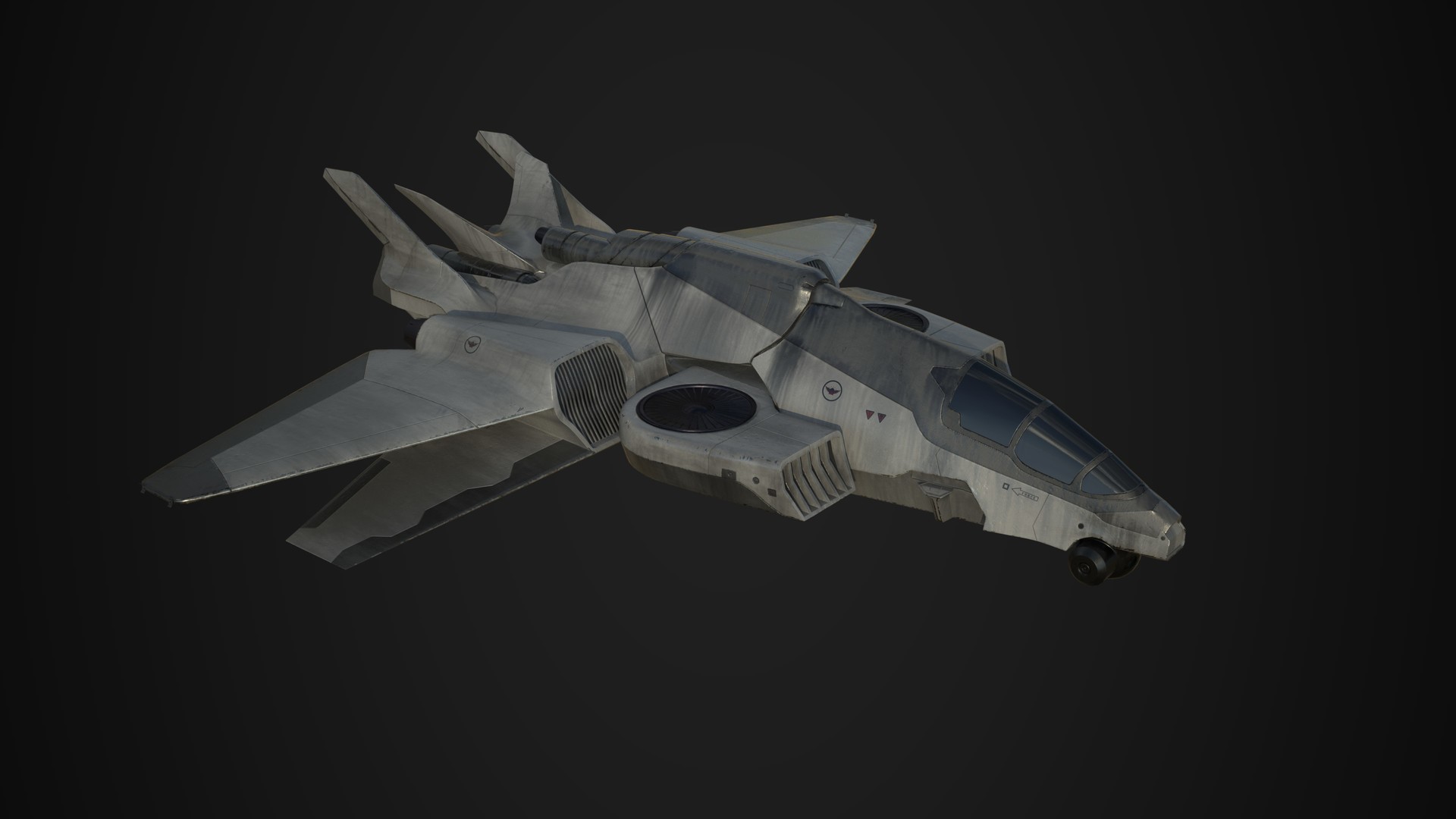 ArtStation - Sci-fi jet