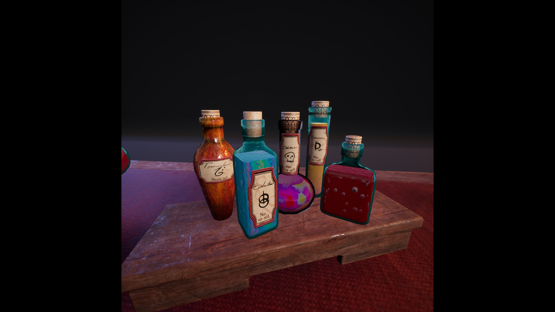 ArtStation - Fantasy Potions Bottles