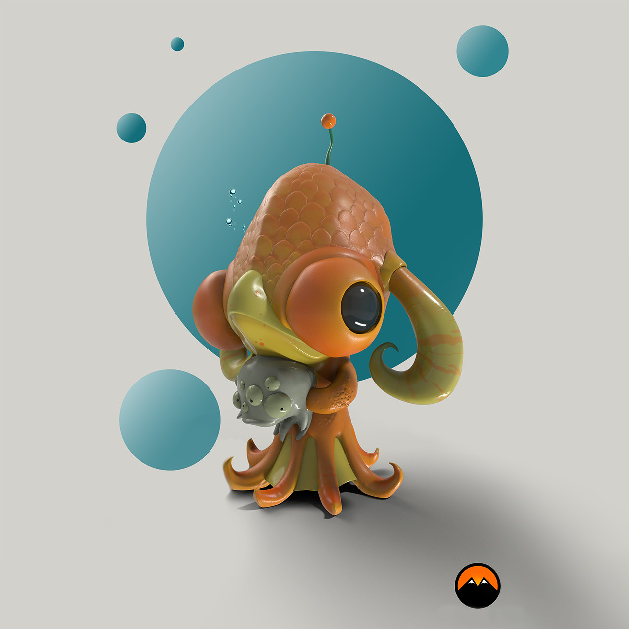 ArtStation - Creature Box - Lil'Cthulhu