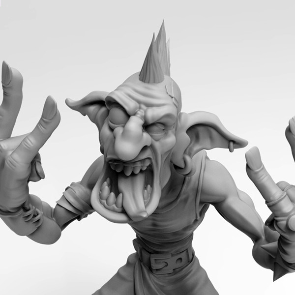 ArtStation - Punk Goblin