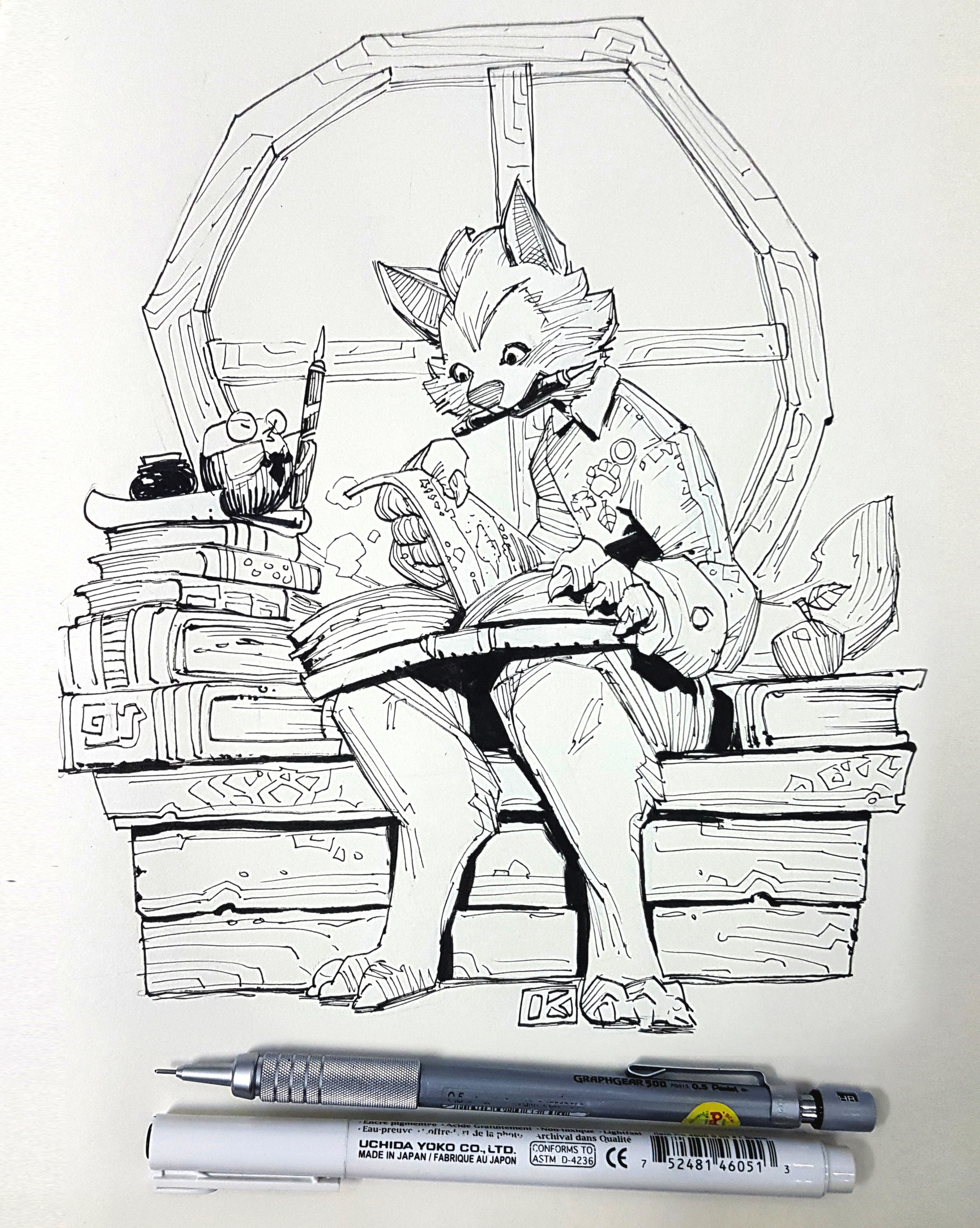 ArtStation - Inktober 2nd week