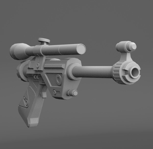 ArtStation - Star Wars Blaster