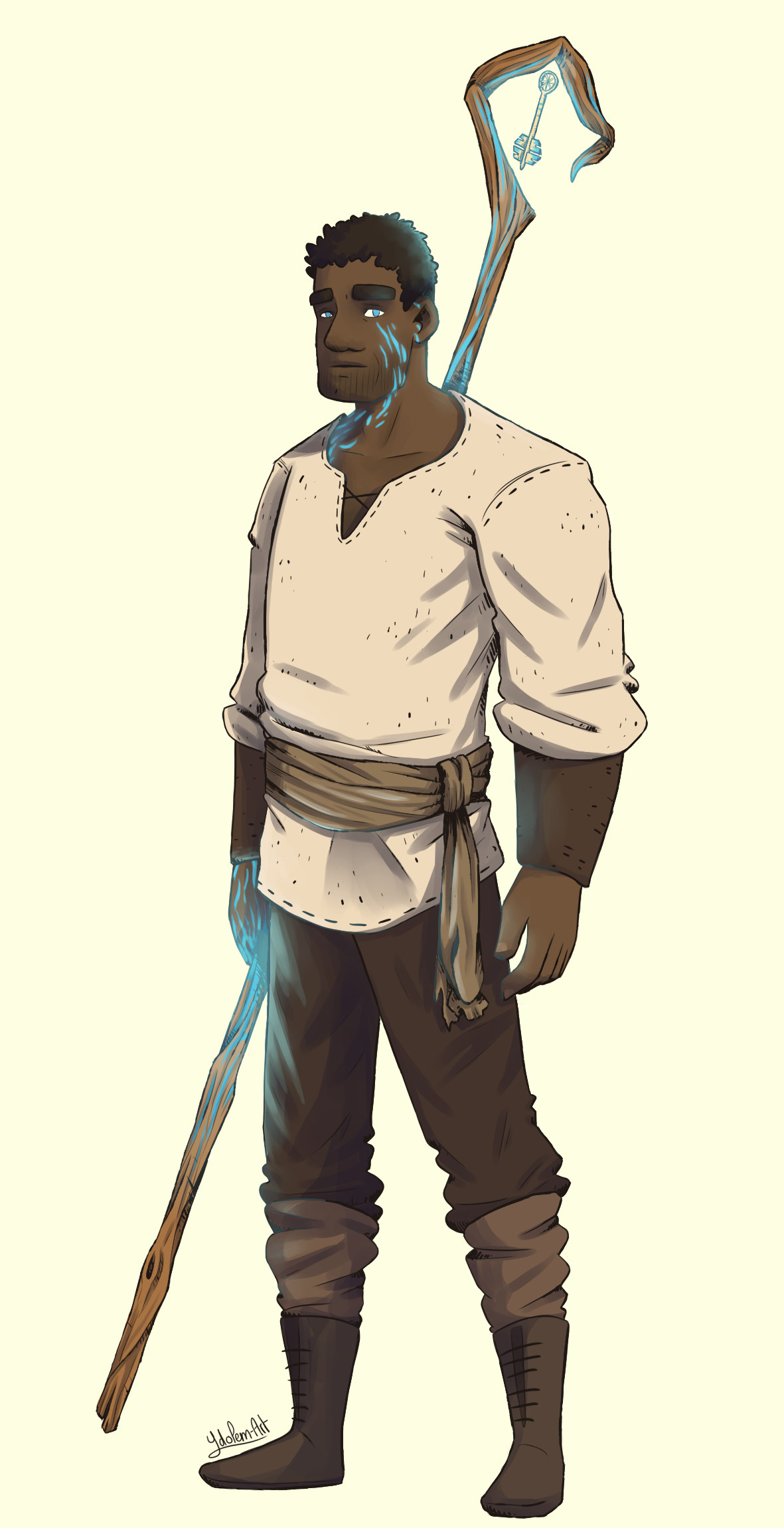 ArtStation - The Guardian (Inktober)