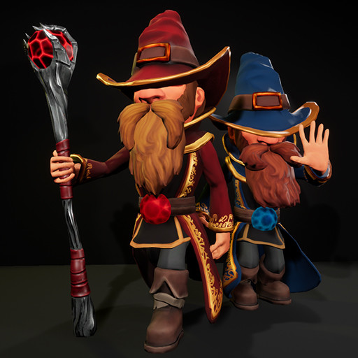 ArtStation - Stylized Wizard