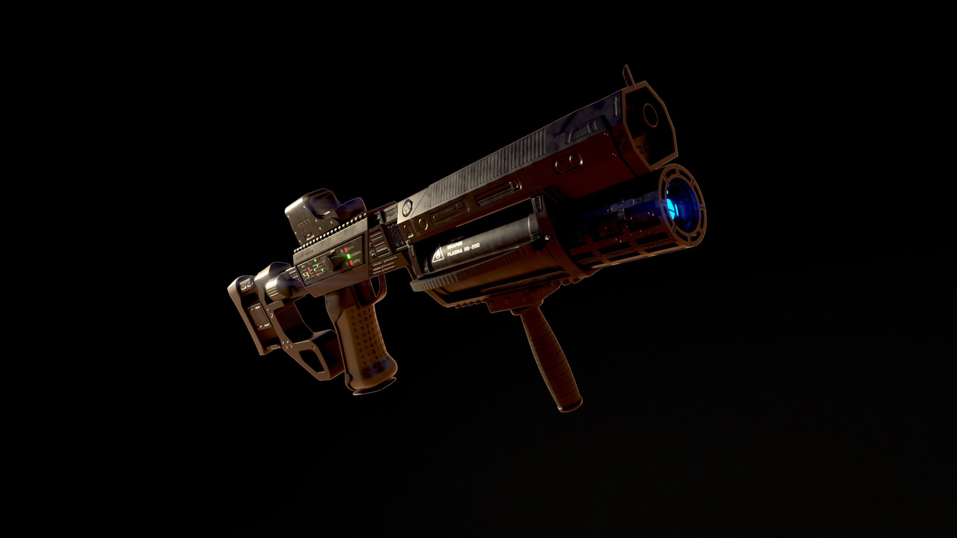 ArtStation - Plasma Rifle