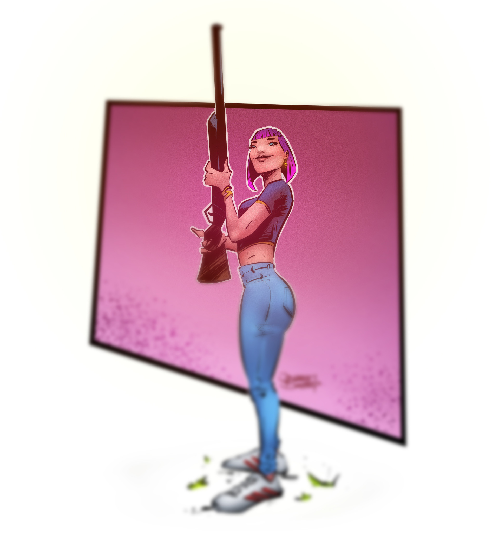 ArtStation - Guns n Asses