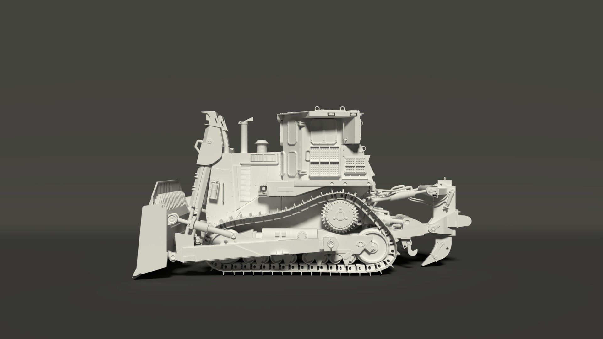 ArtStation - IDF Caterpillar D9