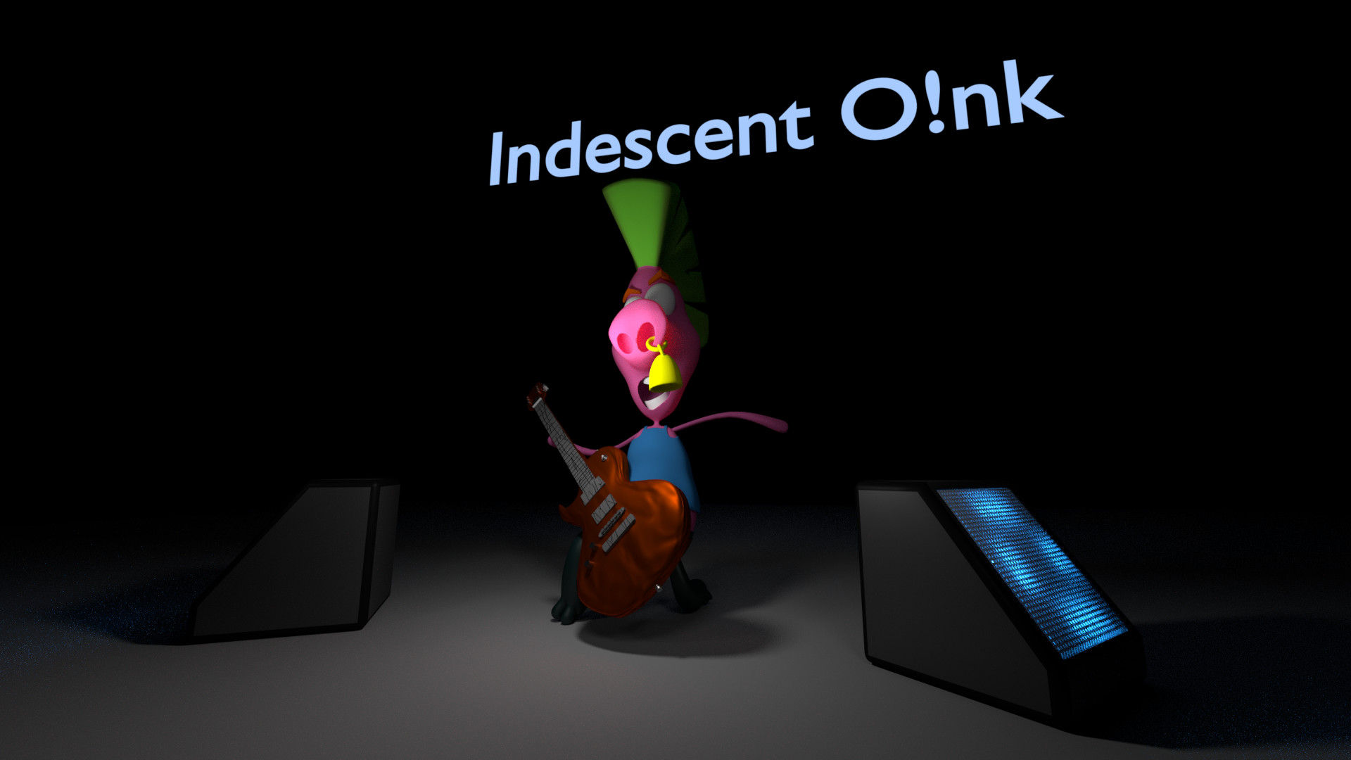 ArtStation - Rocker the Pig