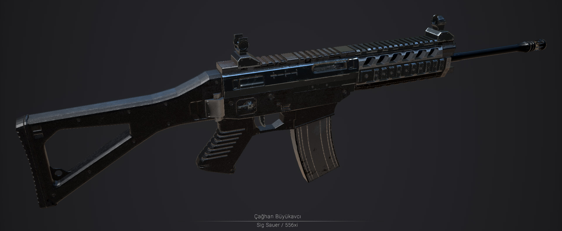 ArtStation - Sig Sauer 556xi