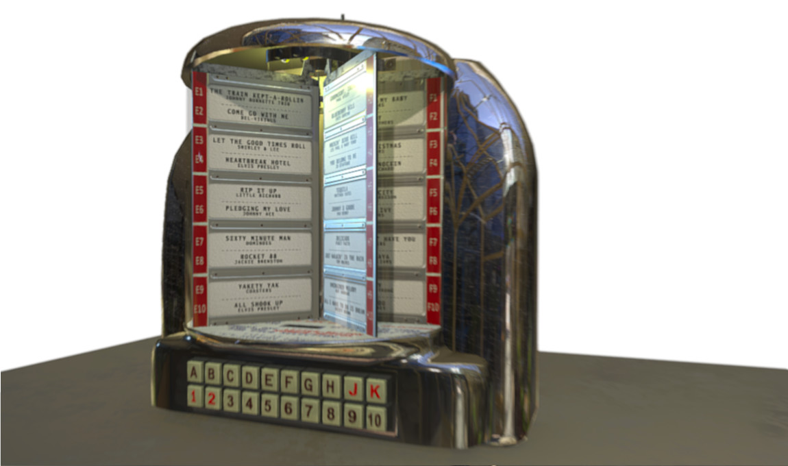 Jonathan Brown - Seeburg Wall-O-Matic 100 Juke Box