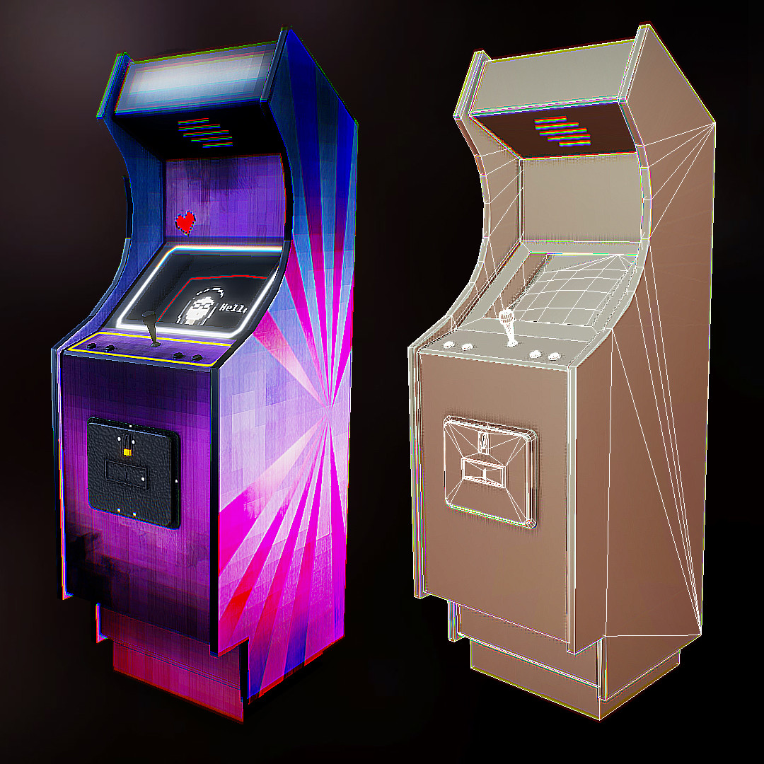ArtStation - Arcade Machine