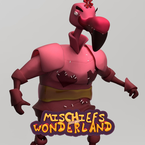 ArtStation - Flamingo Guard