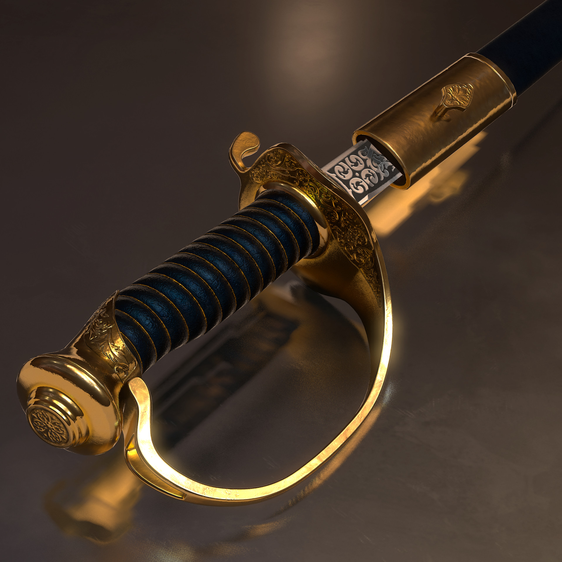 ArtStation - U.S. Marine Saber