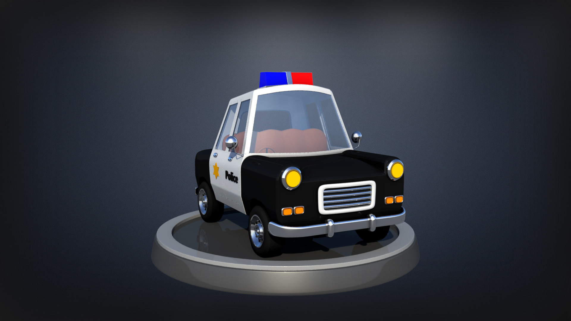 ArtStation - Police Car
