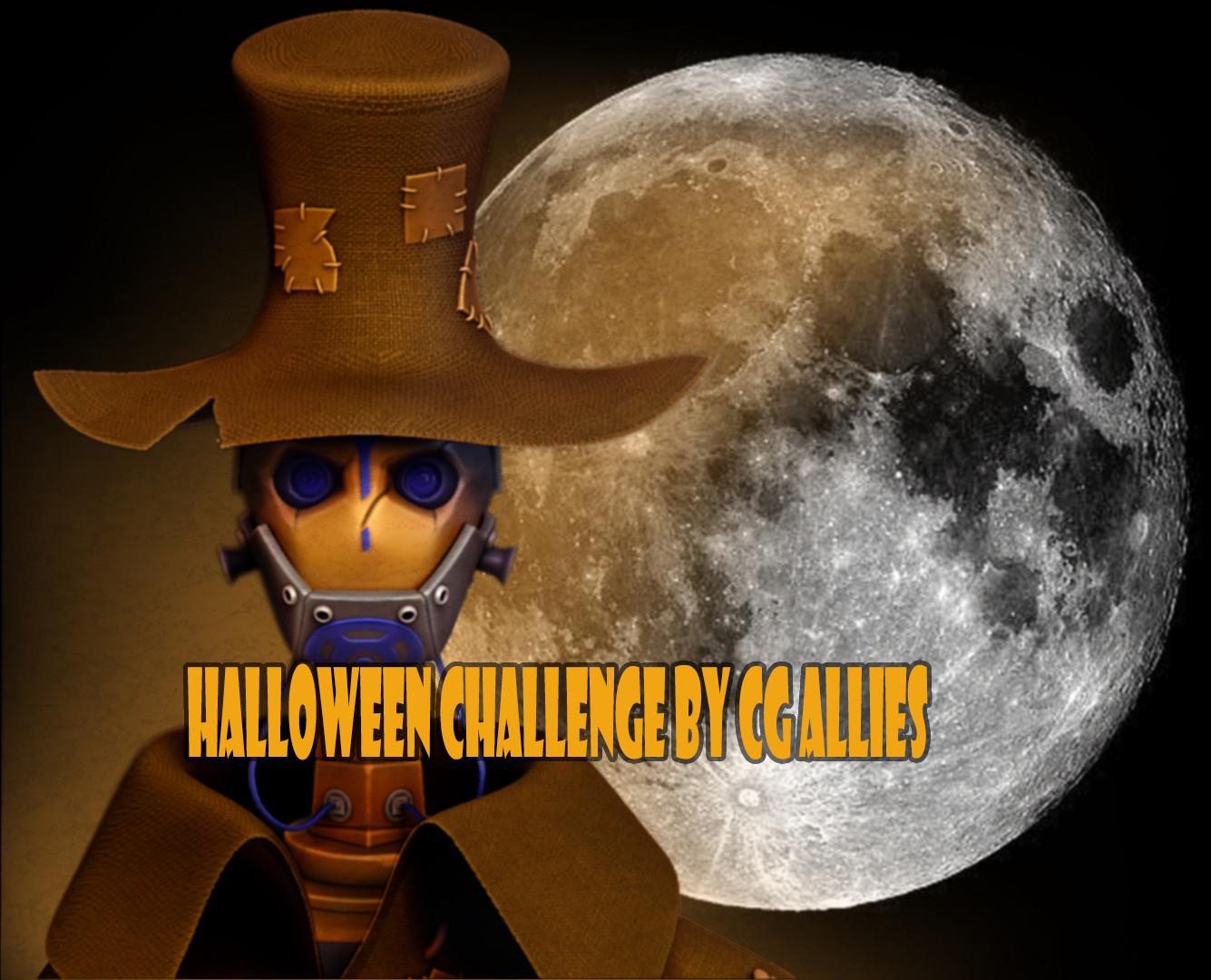 ArtStation - Scarecrow - Halloween challenge CG Allies