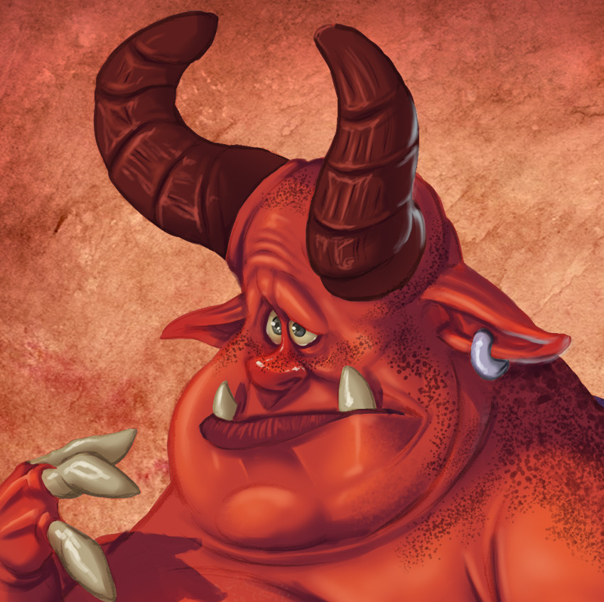 ArtStation - Gluttony Demon