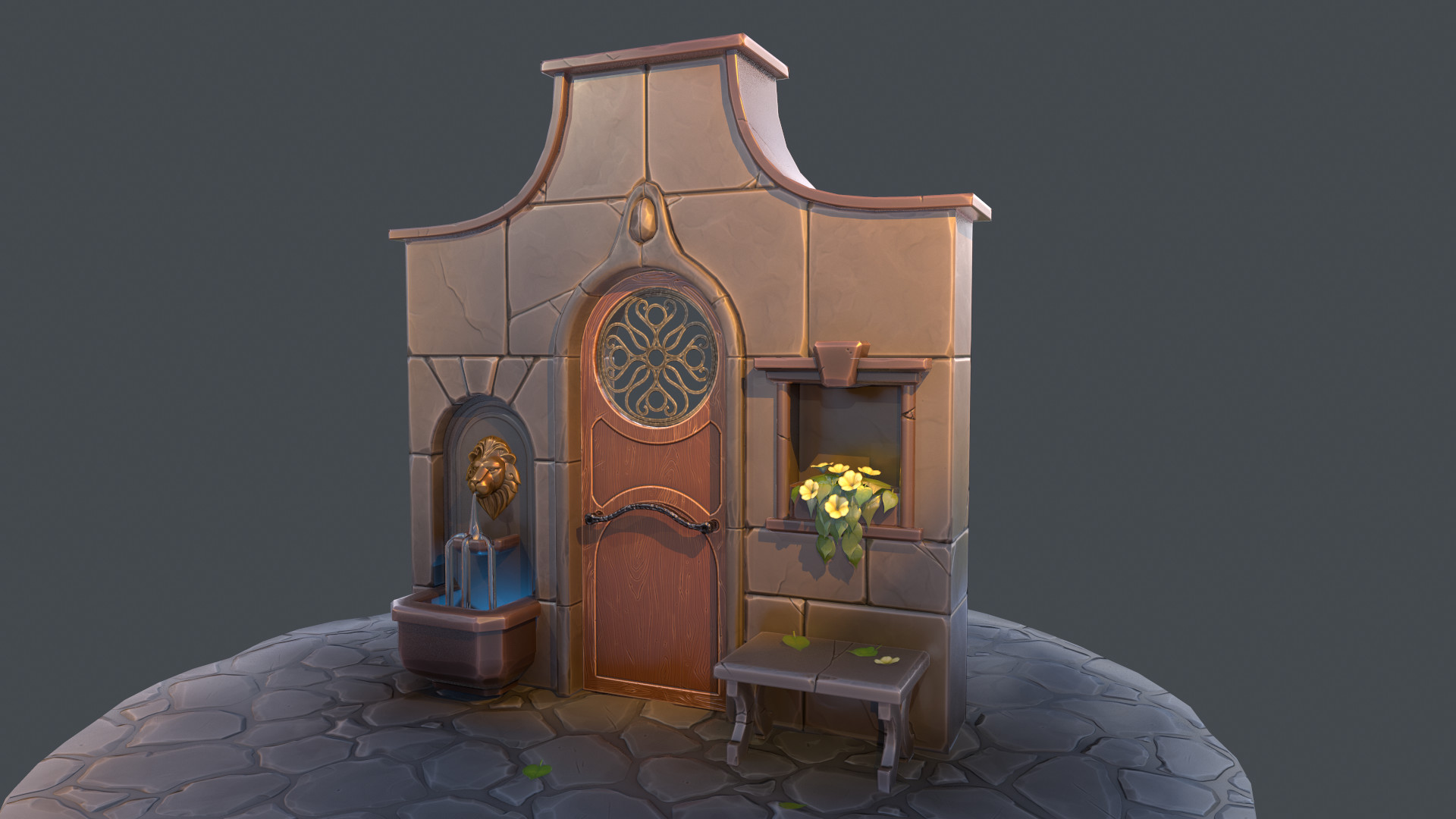 ArtStation - Stylized Diaroma