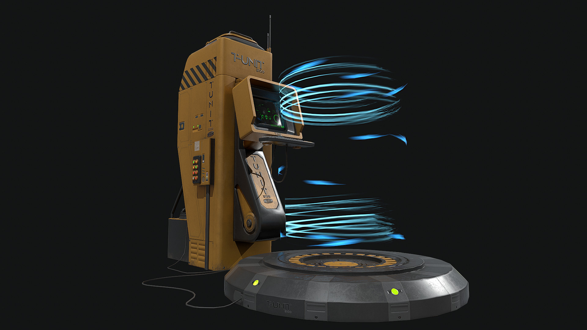 ArtStation - Teleporter Unit