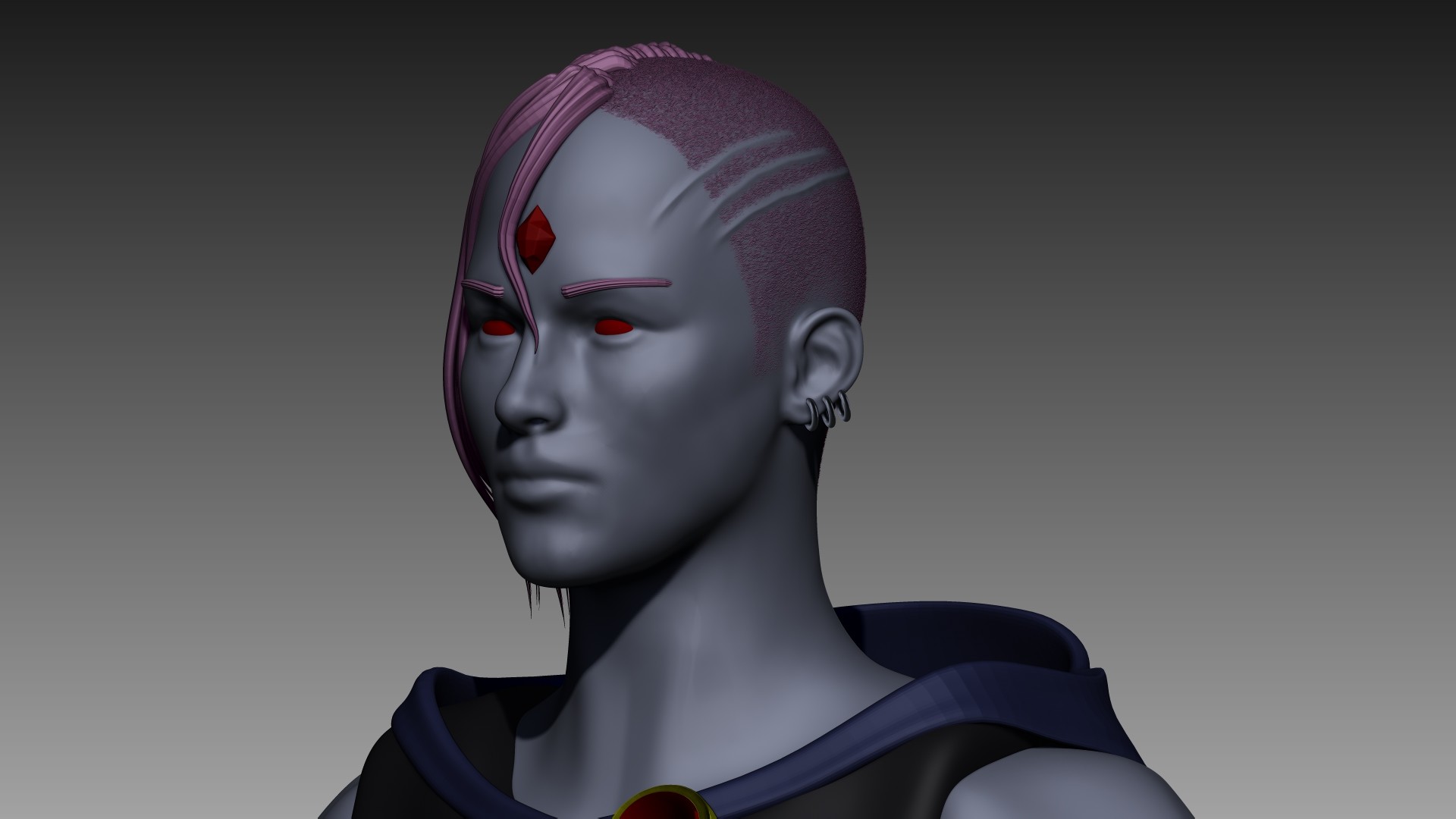 ArtStation - Raven, from DC Universe