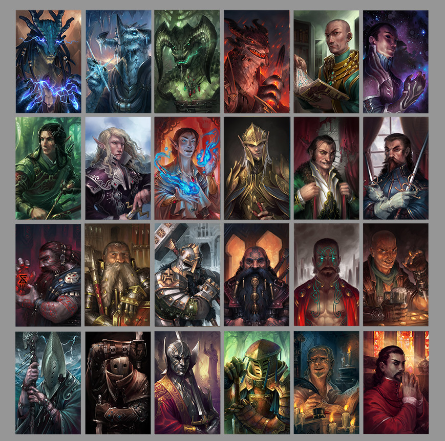 ArtStation - 36 Fantasy Portraits