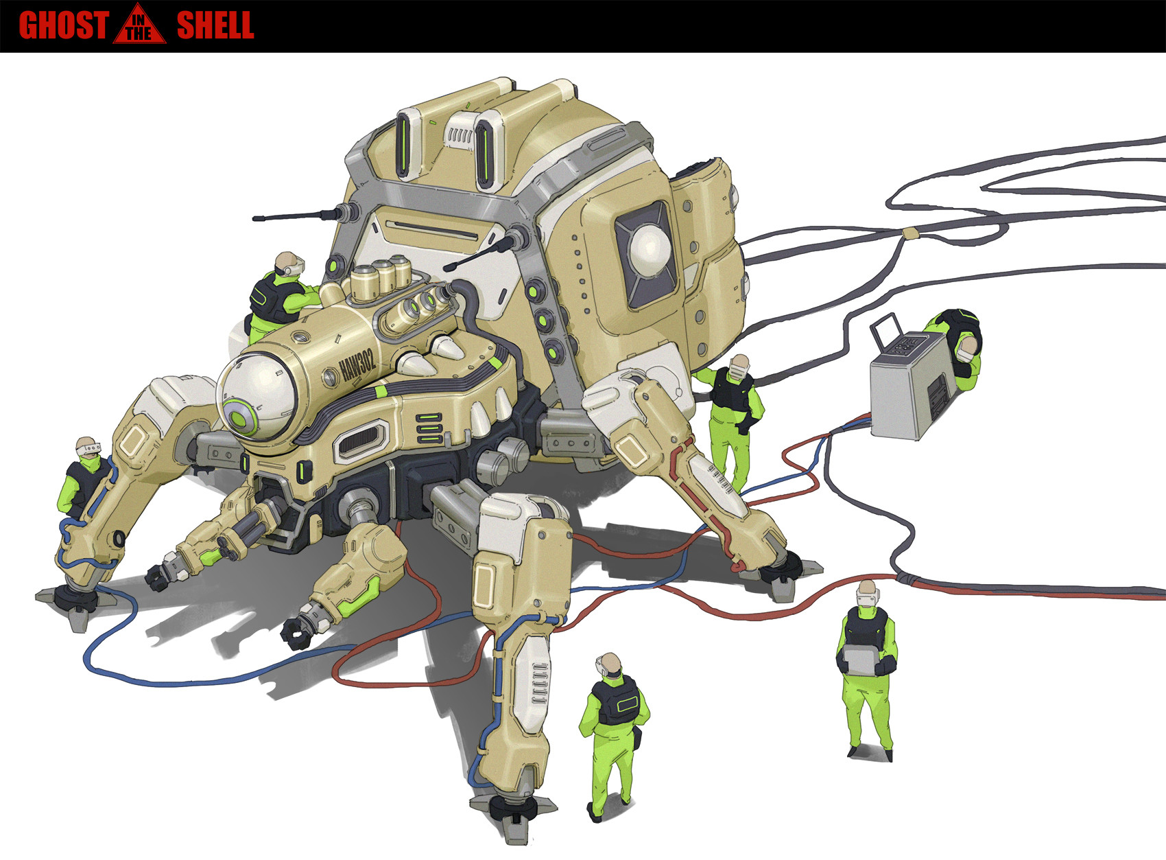 ArtStation - Fanart for GHOST IN THE SHELL