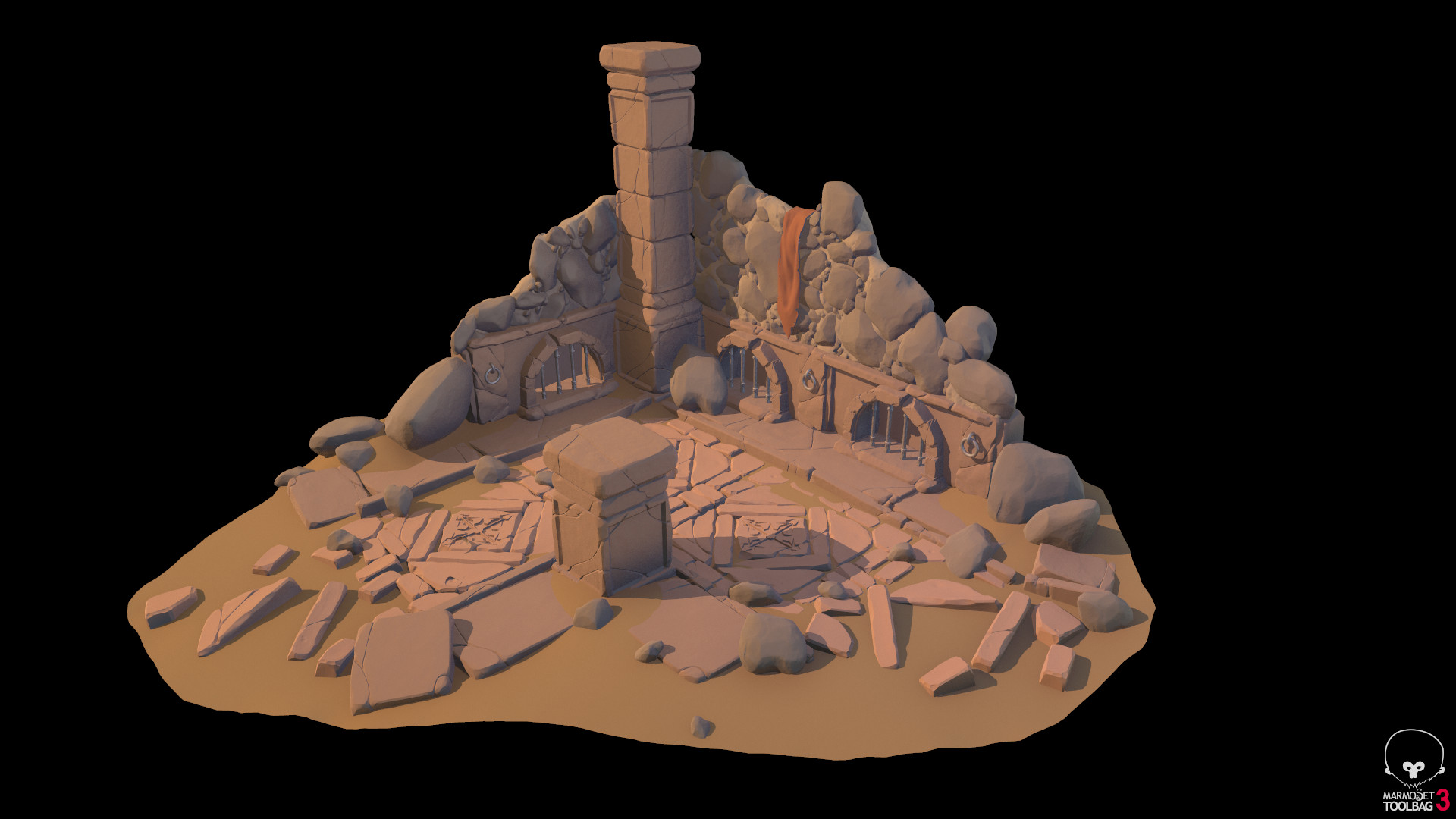 ArtStation - Castle Corner