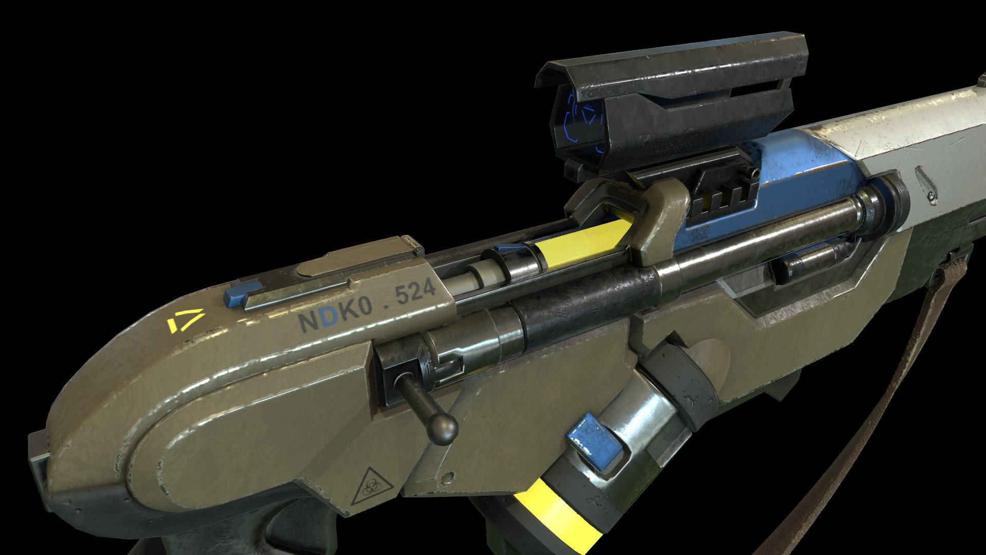 ArtStation - Ana's Biotic Rifle