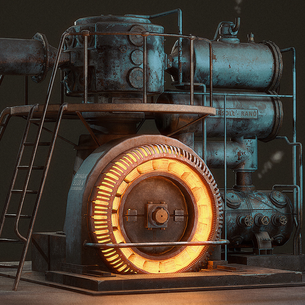 ArtStation - Props: Old Generator