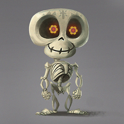 ArtStation - Xiomara Young Skeleton Character Designs