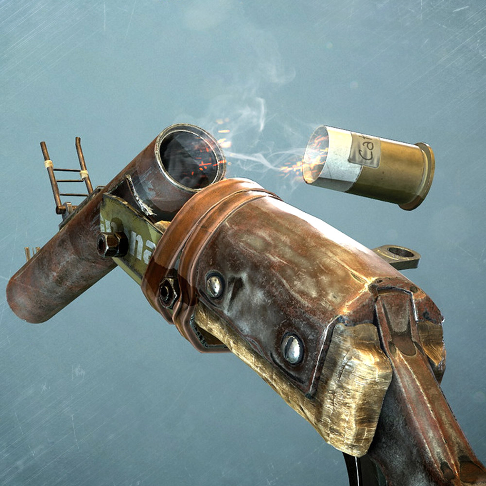 ArtStation - Salvaged M79 Grenade Launcher