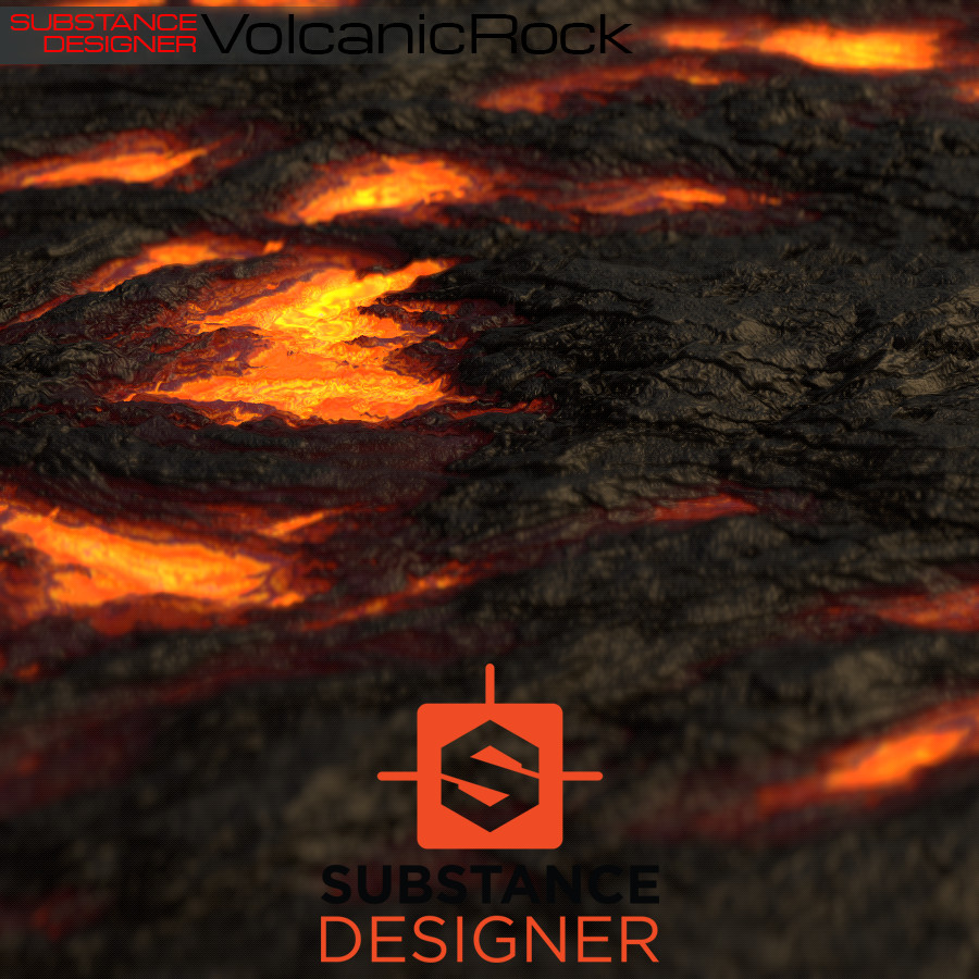 ArtStation - Volcanic Rock