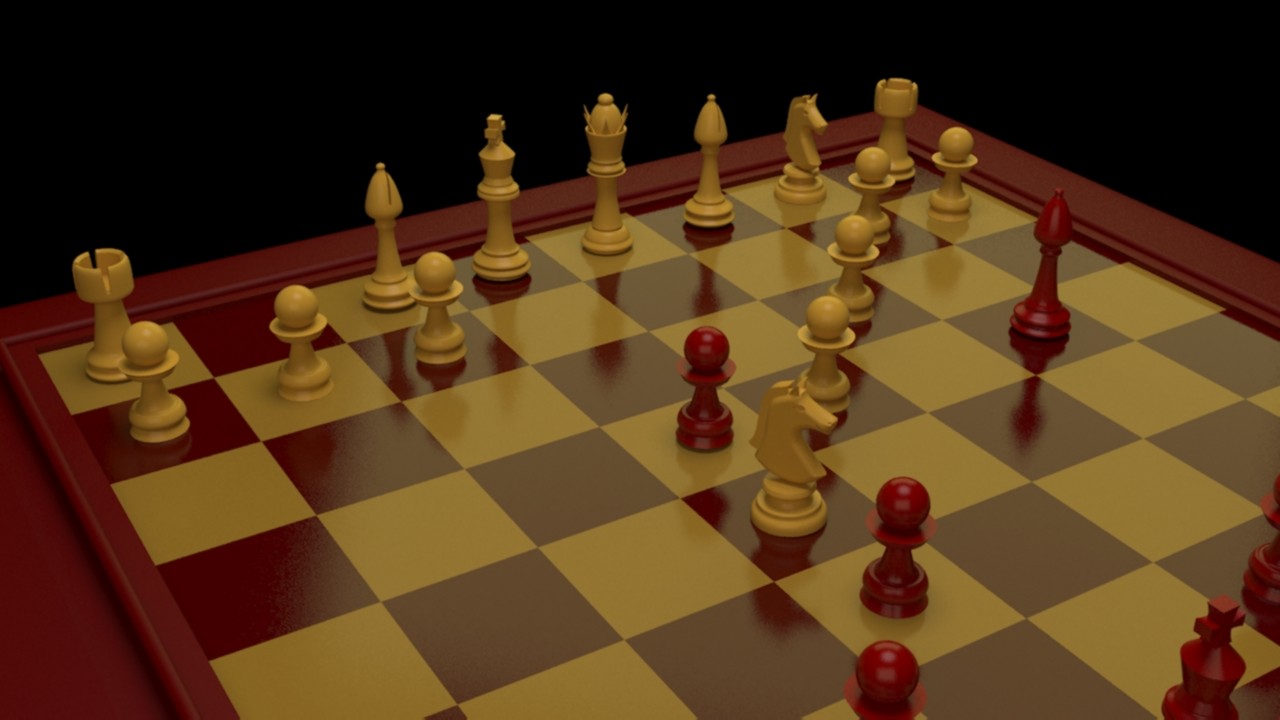 ArtStation - Classic Chess 3D Animation