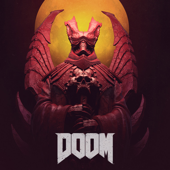 ArtStation - Doom DLC statues