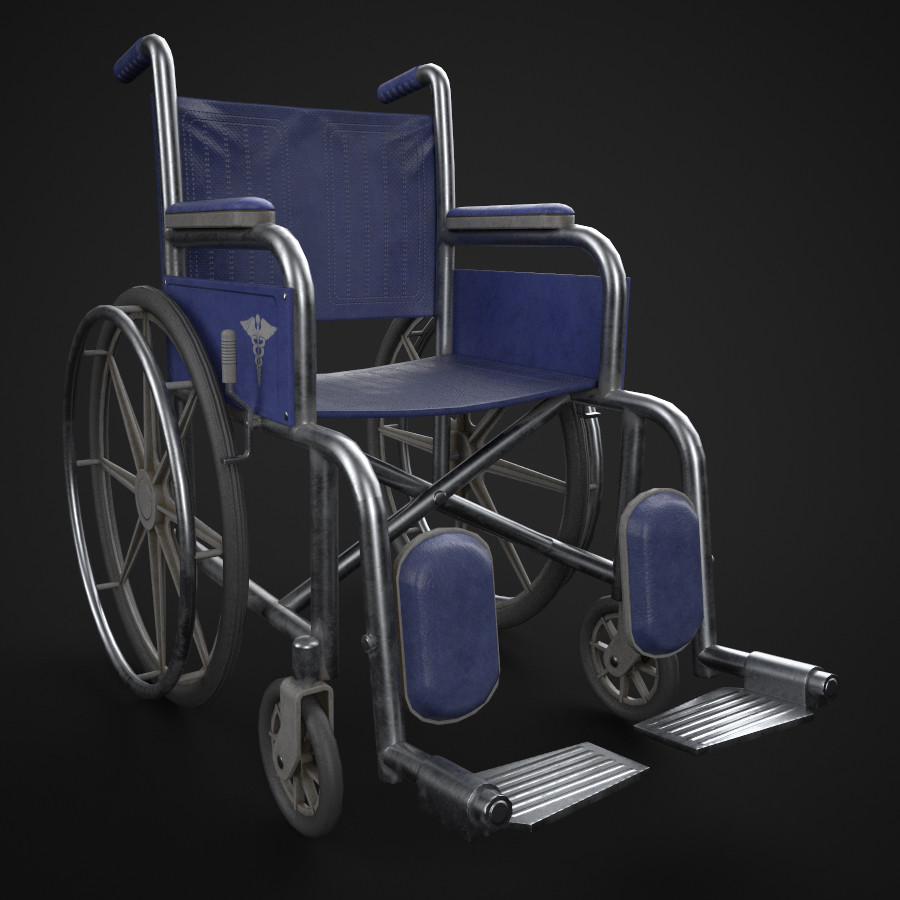 ArtStation - Wheelchair