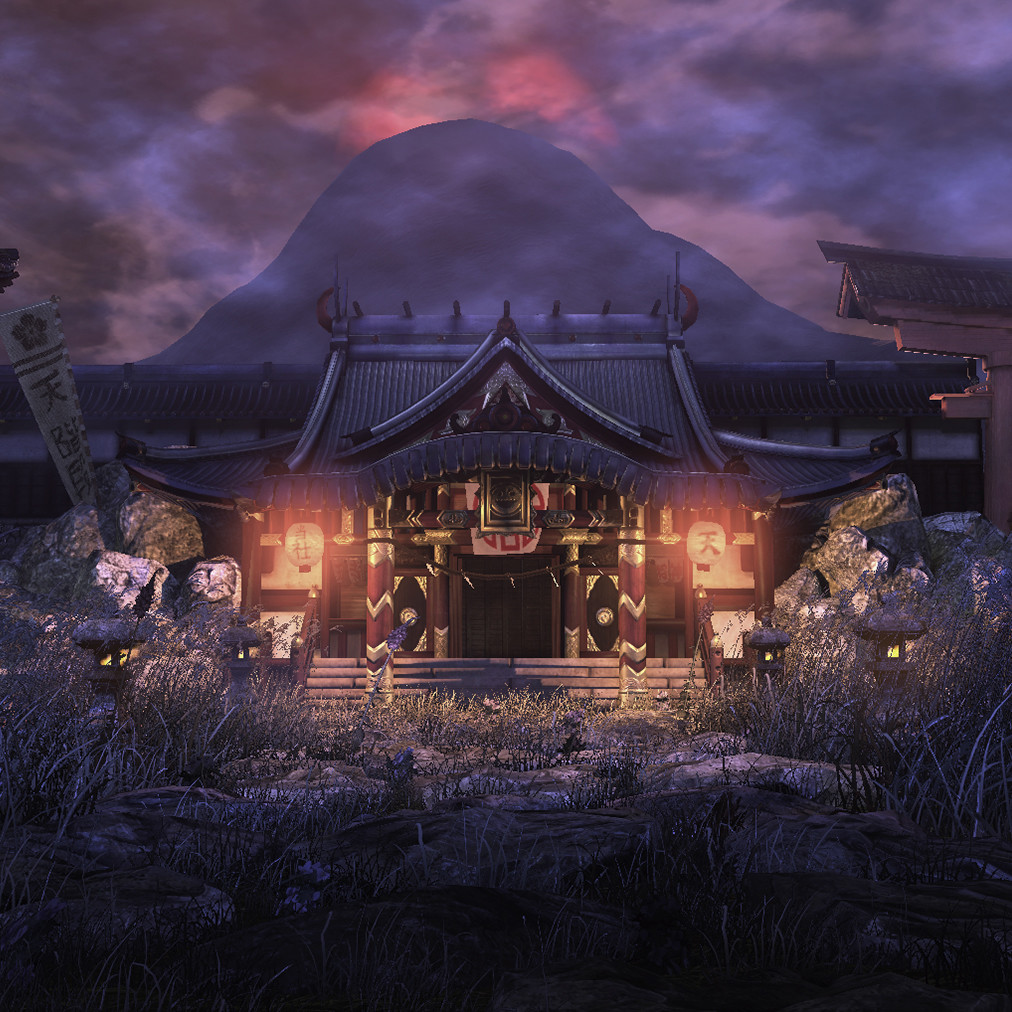 ArtStation - Temple Scene (Polycount Brawl challenge)